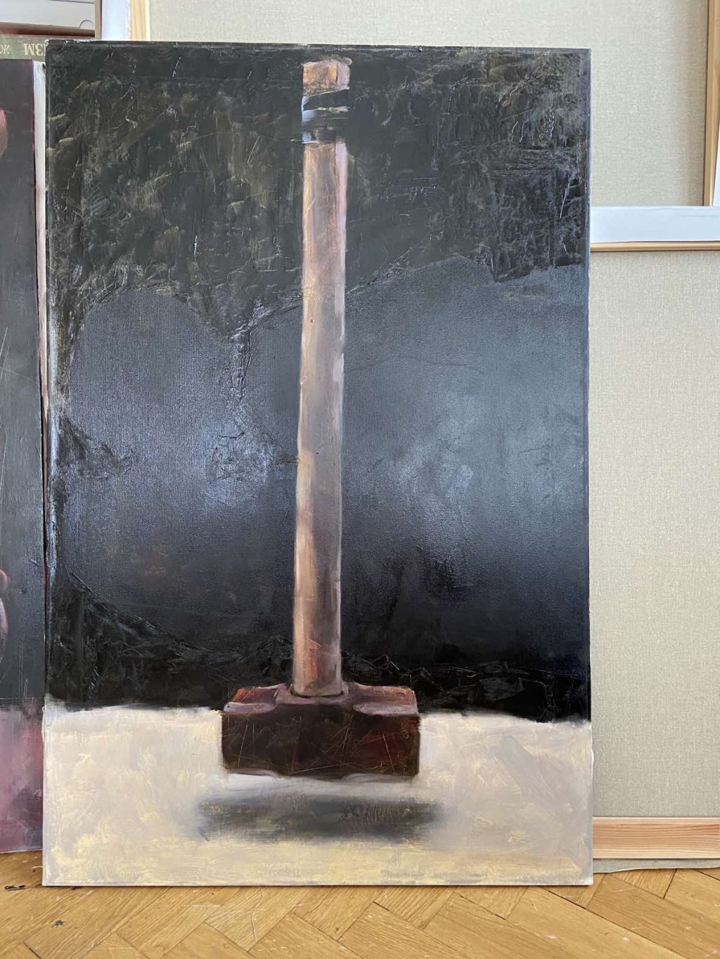 Justice Original Oil Painting for Sale by Igor Shulman